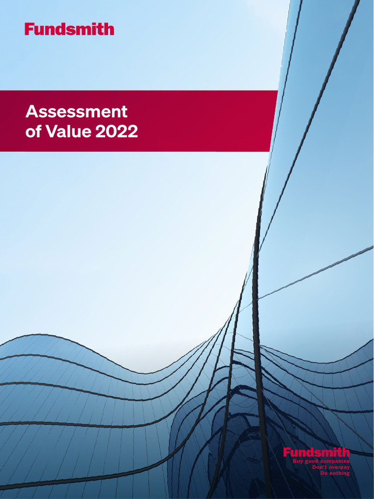 Fundsmith Value Assessment 2022 | Download Free PDF | Investment Fund ...