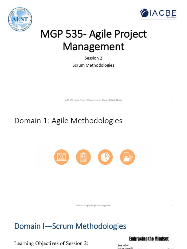 Domain 1 - Methodologies Part 1 Scrum Methodologies | PDF | Scrum (Software Development) | Agile ...
