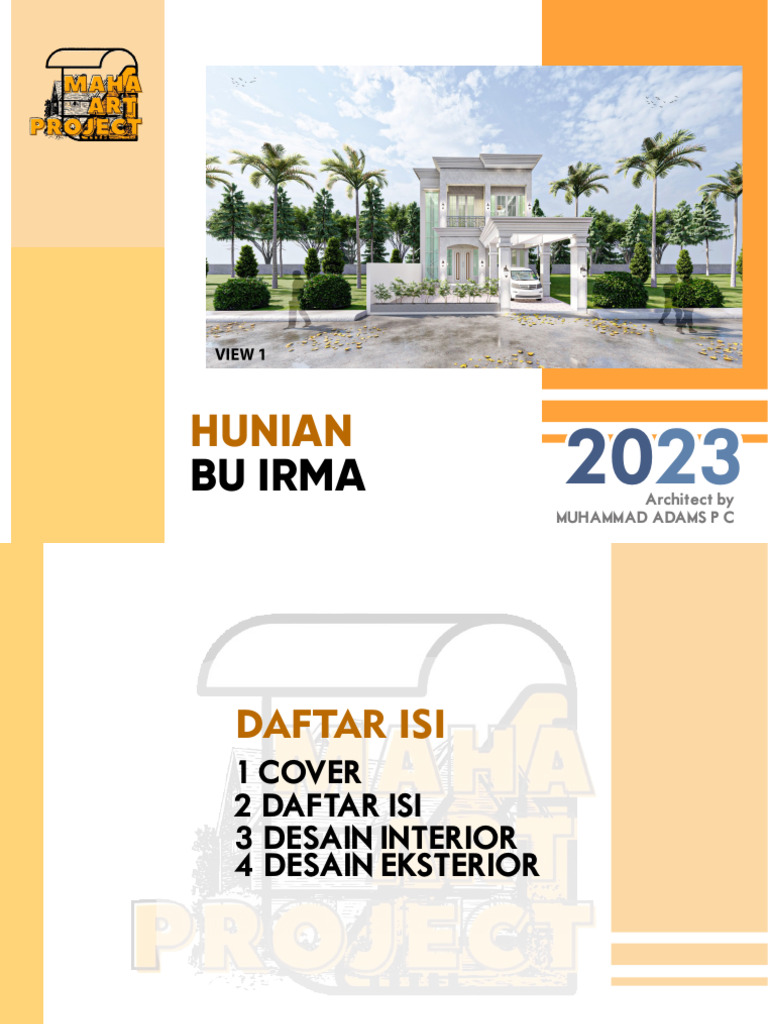 Laporan Desain Bu Irma | PDF
