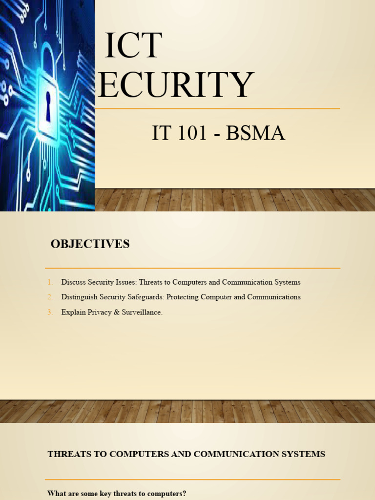ICT-SECURITY | PDF | Personal Identification Number | Computer Security
