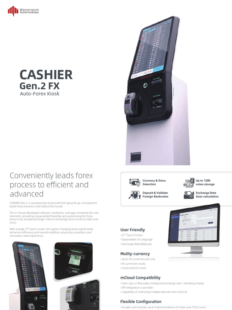 Intra Digital Cash Kiosk Solution | PDF | Currency | Foreign Exchange ...