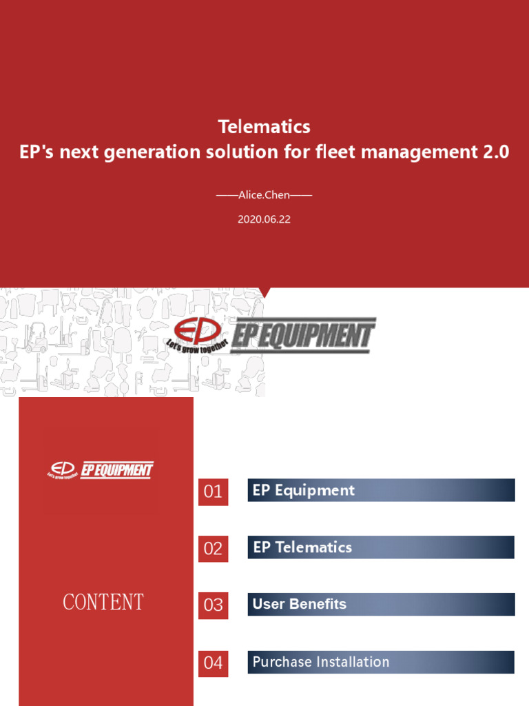 Telematic Ep | PDF | Login | Truck