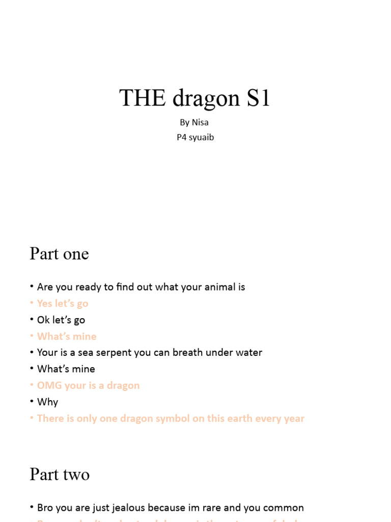 THE Dragon S1 | PDF