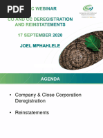 Companies and Intellectual Property Commission Republic of South Africa ...