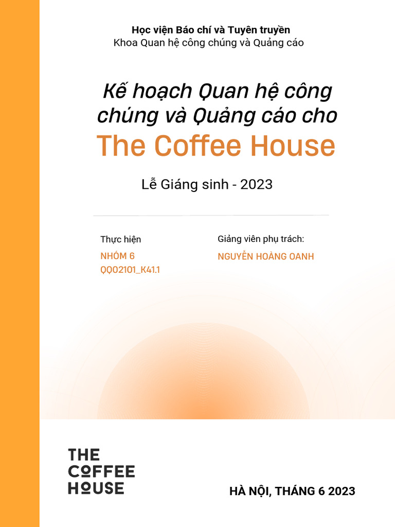 NHÓM 6 - BÁO CÁO HẾT MÔN QHCC&QC | PDF