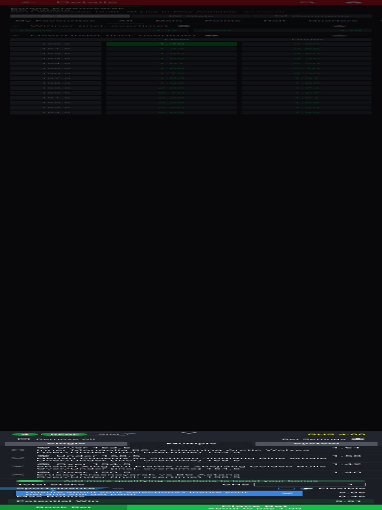 Screenshot | PDF | Gambling