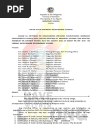 Badac Minutes Badang 2024 | PDF