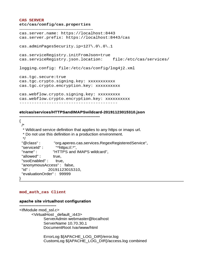 Etc/cas/config/cas Properties | PDF | Networking | Internet & Web