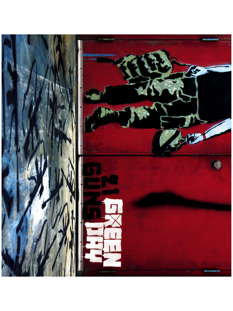 Green Day 21 guns A4 size | PDF