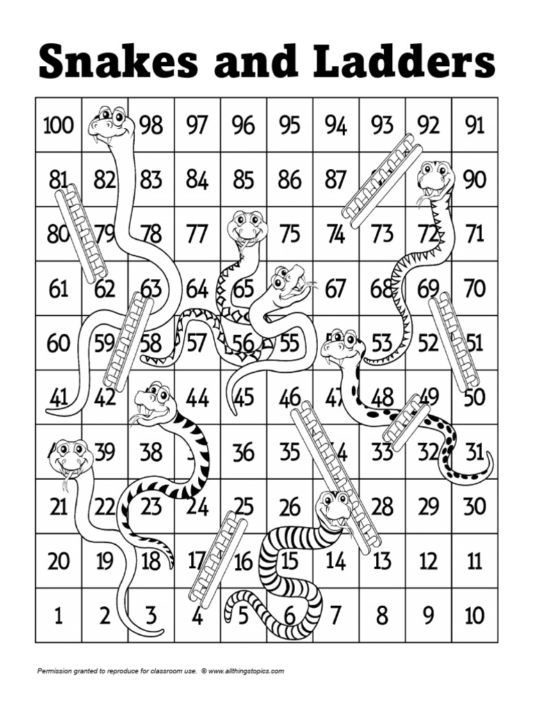 Snakes and Ladders 20231010 | PDF