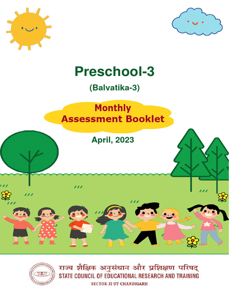 Assessment Booklet Preschool 3 April | PDF | Preschool | Word
