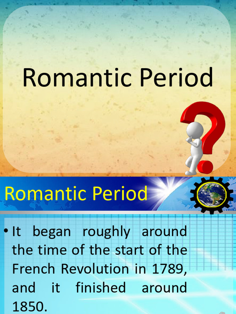 Overview of the Romantic Period | PDF | Romanticism | Samuel Taylor ...