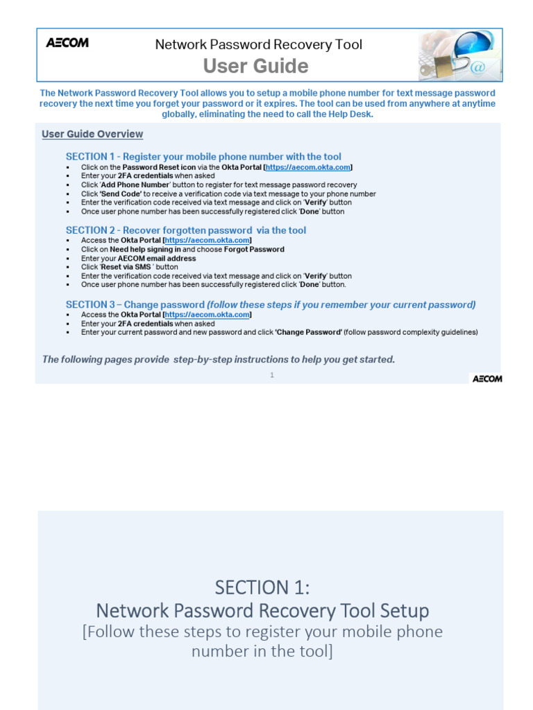 Password Recovery Tool User Guide | Download Free PDF | Password | Authentication