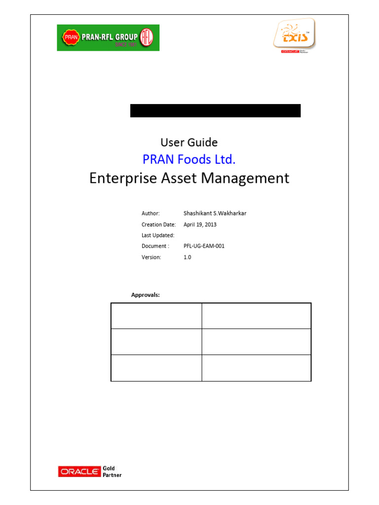 EAM User Guide | PDF | Icon (Computing) | User (Computing)