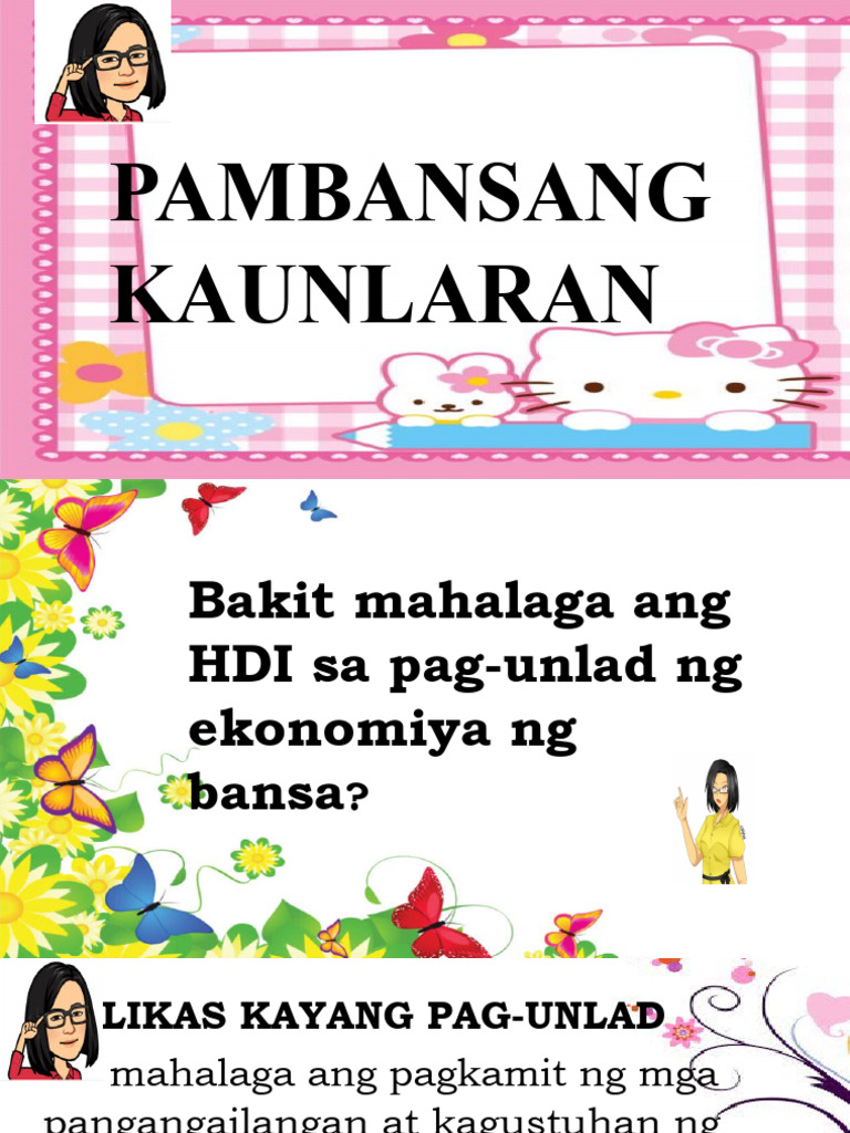 Pambansang Kaunlaran Ikalawang Linggo | PDF