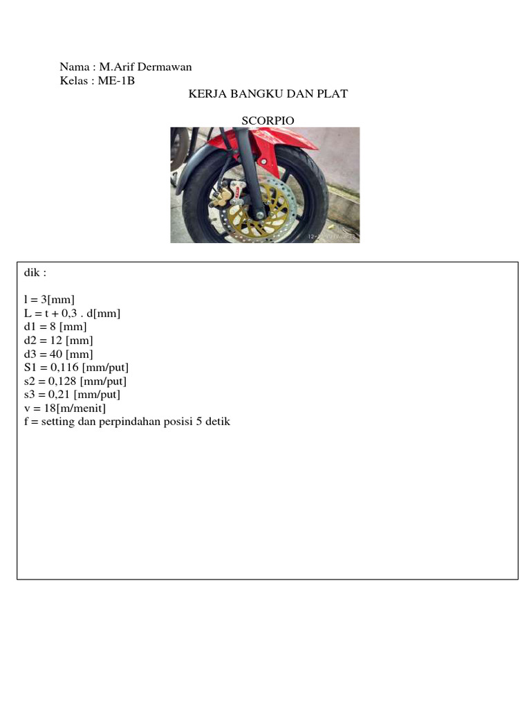 Arif Dermawan TKBP | PDF