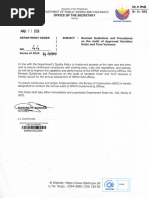 DPWH Work Suspension and Time Extension | PDF | Business