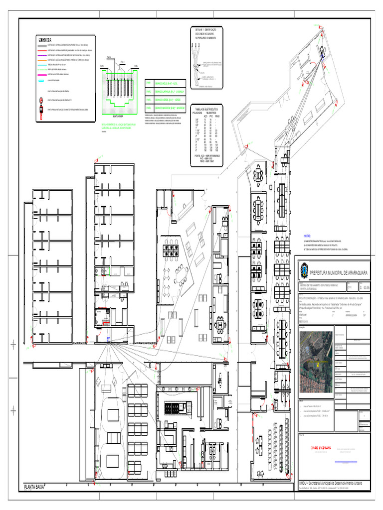 Projeto CFTV - r00 - Fl03 | PDF