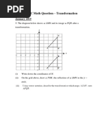 CXC CAPE Pure Mathematics Formulas Sheet | PDF | Mathematical Analysis ...