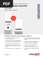 Datasheet Inversor 100kW | PDF | Power Inverter | Alternating Current