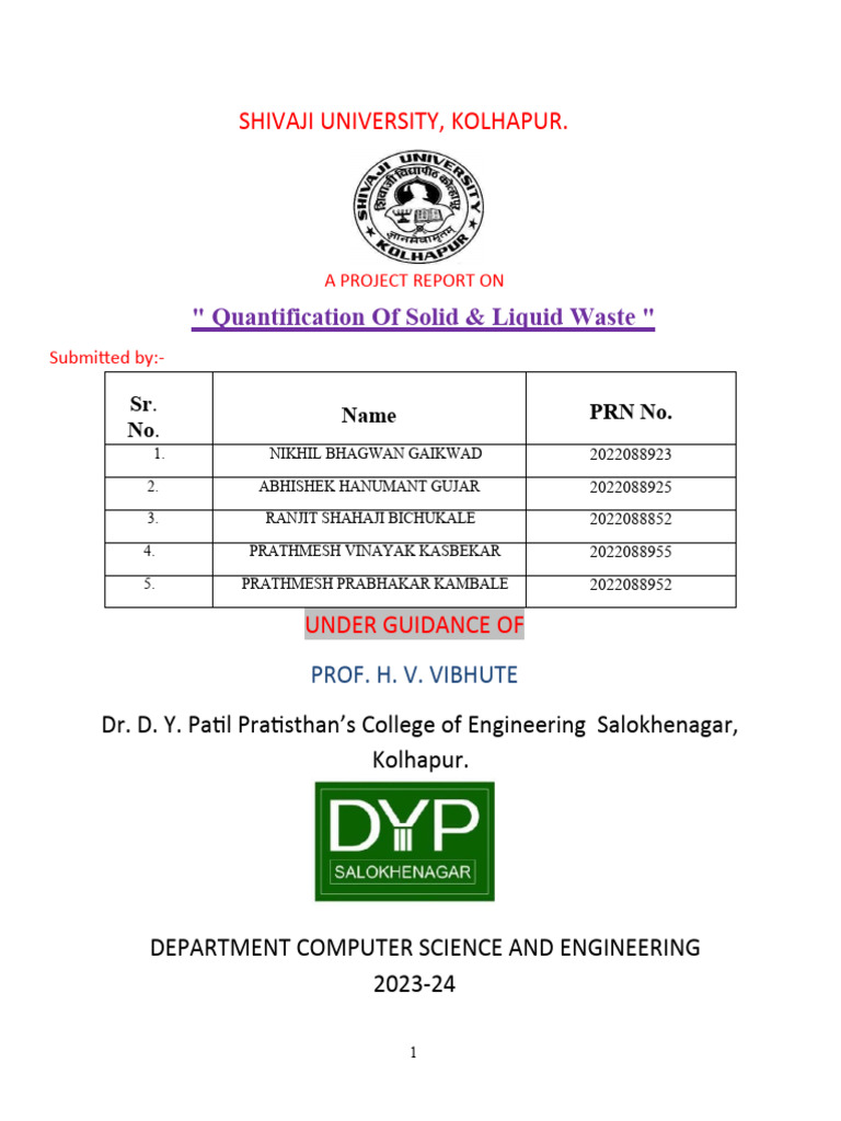 Solid and Liquid Management | PDF | Waste Management | Waste