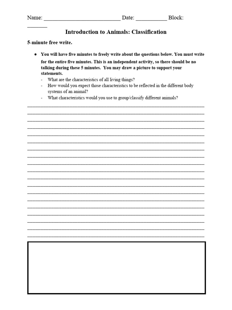 Introduction Into Animals | PDF | Zoology