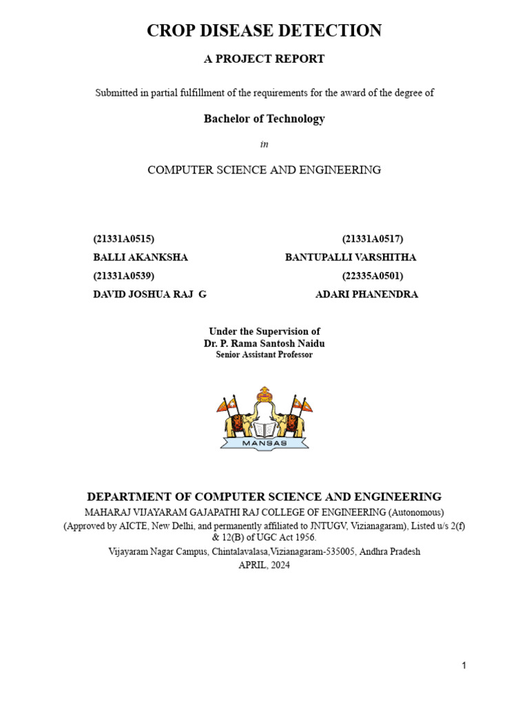 Mini Project Batch 11A | PDF | Artificial Neural Network | Machine Learning