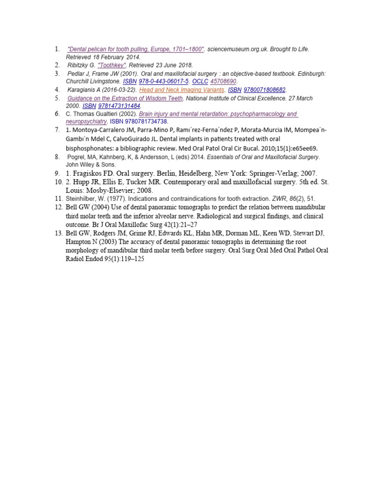 Dental Pelican For Tooth Pulling | PDF