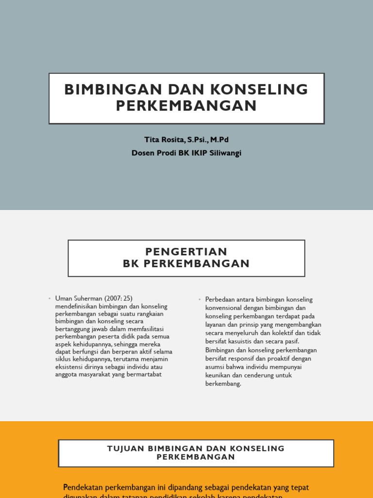 BK Perkembangan | PDF | Karier & Perkembangan