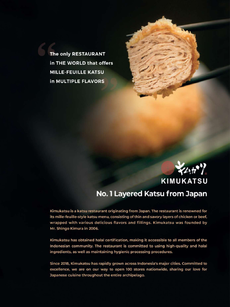 Menu Kimukatsu Dalkot FINAL | PDF