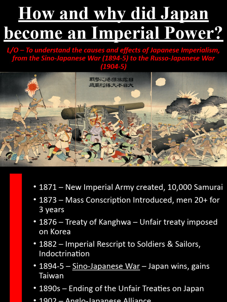 2 How and Why Did Japan Become An Imperial | PDF | Russo Japanese War ...