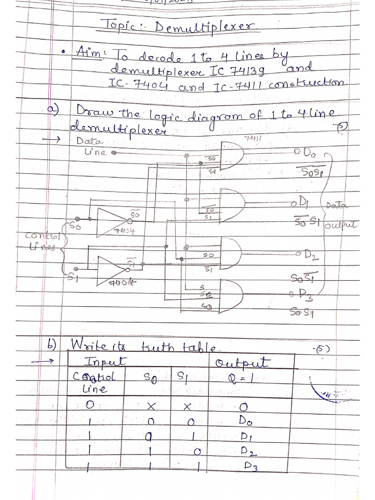 Demultiplexer | PDF