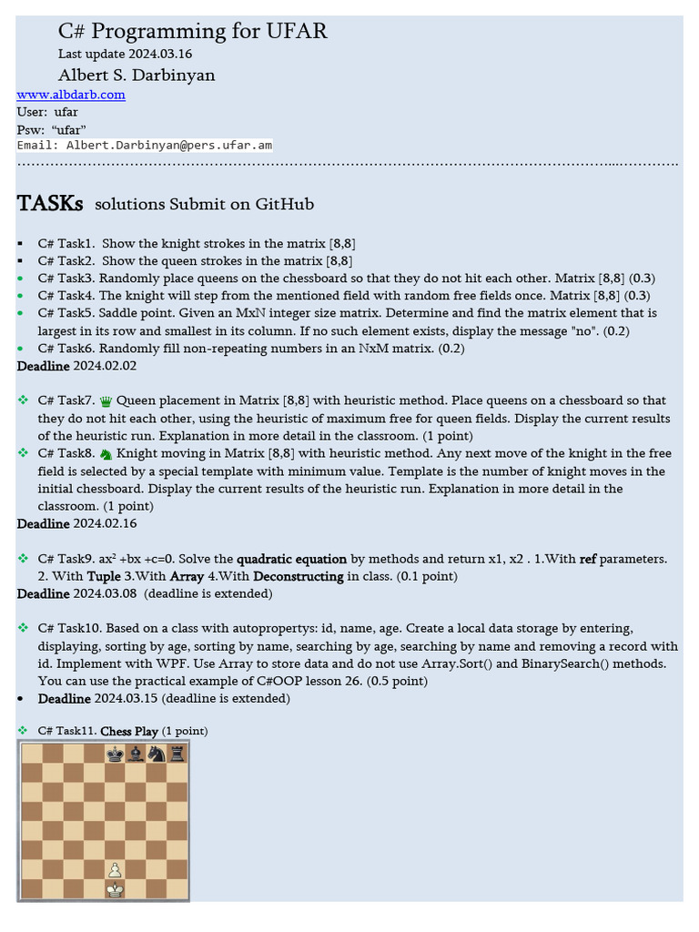 UFAR_Task | PDF | C Sharp (Programming Language) | Software Engineering