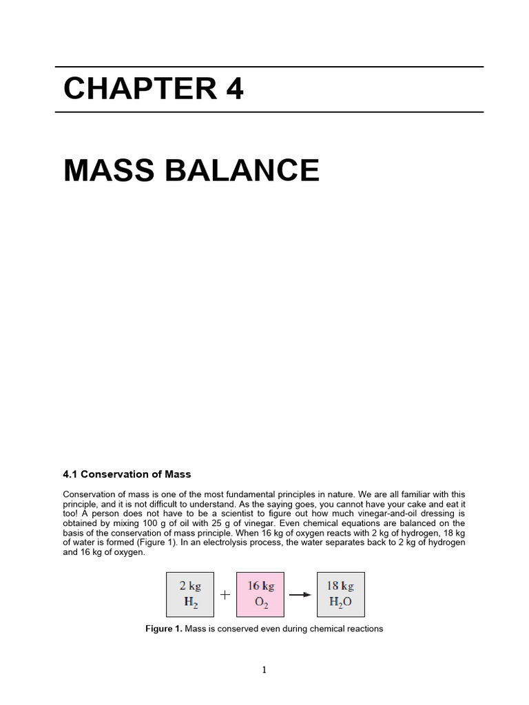 Chapter 4 | PDF | Mass Concentration (Chemistry) | Concentration