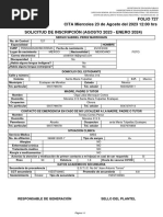 Inscripciones 1° Semestre CBTIS 212 | PDF