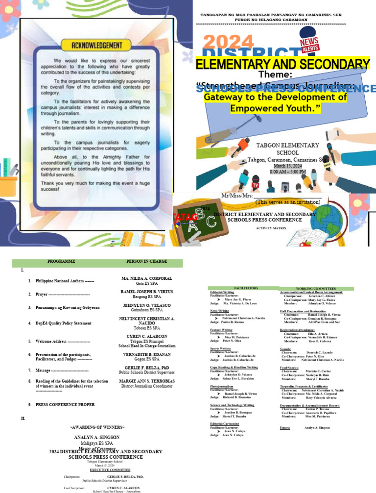 2024 Press Conference Program | PDF