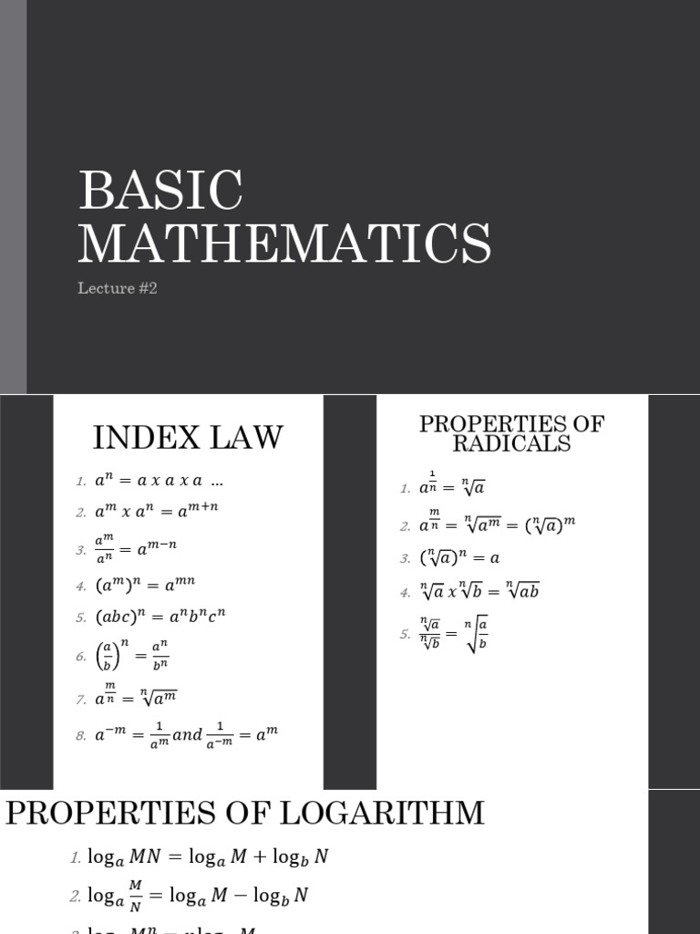 Basic Applied Math | PDF | Factorization | Polynomial