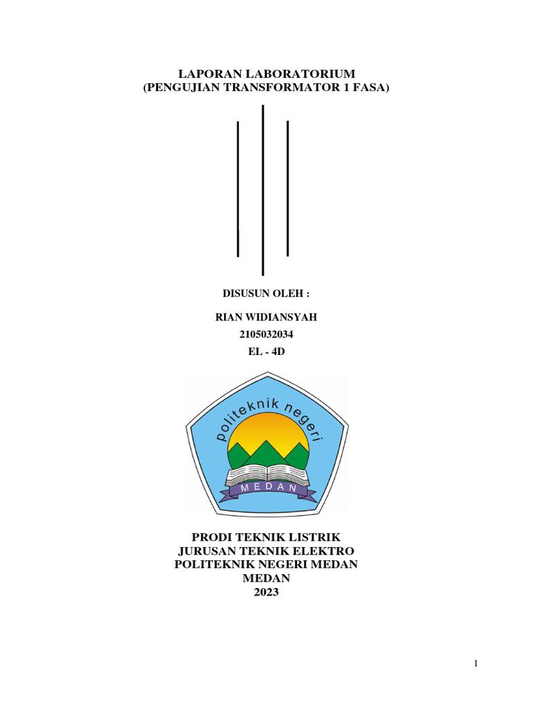 Transformator Praktek Lab 2 | PDF