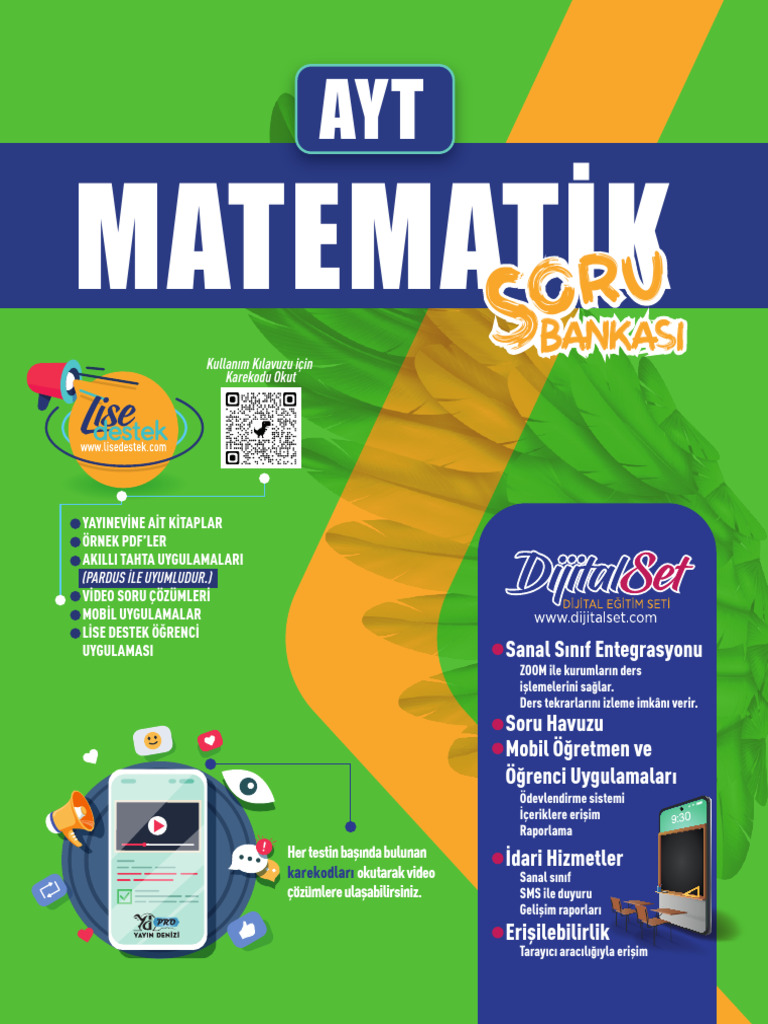 Ayt Matemati̇k Soru Bankasi 2024 - Yayindeni̇zi̇_ornek | PDF