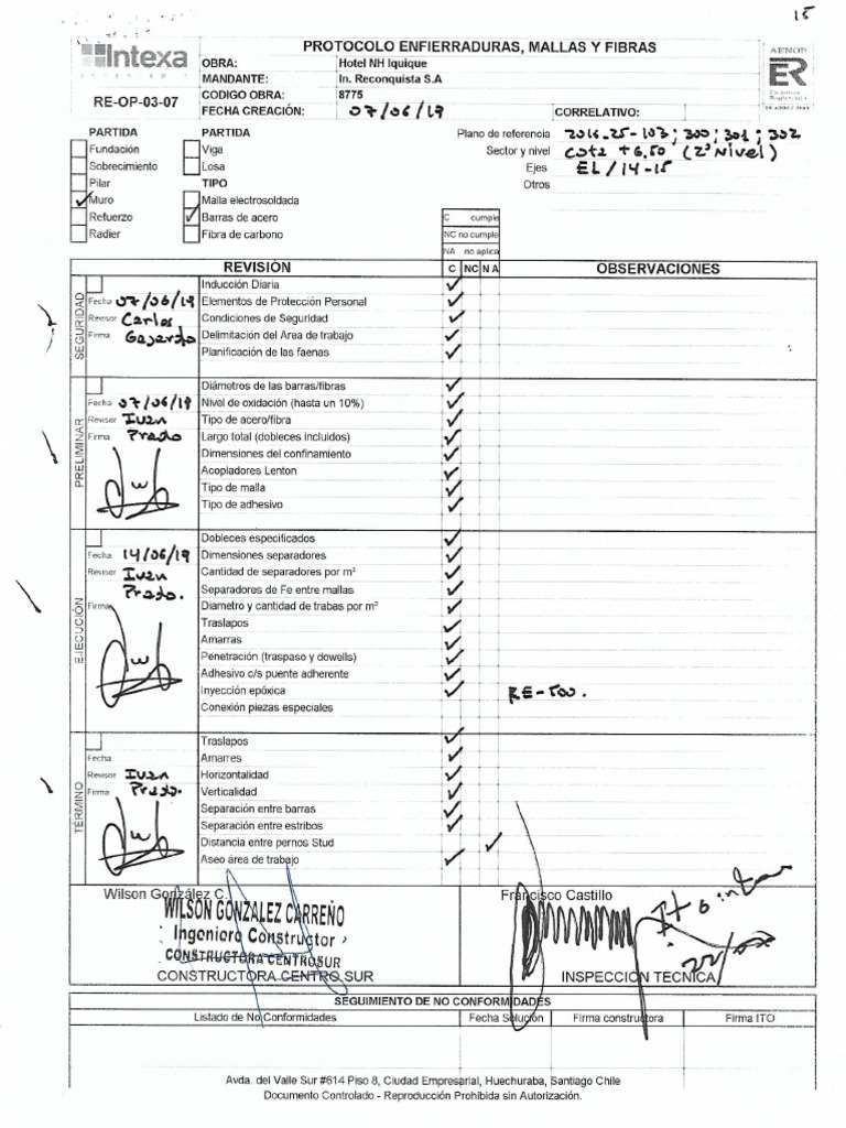Muro 2° Nivel | PDF