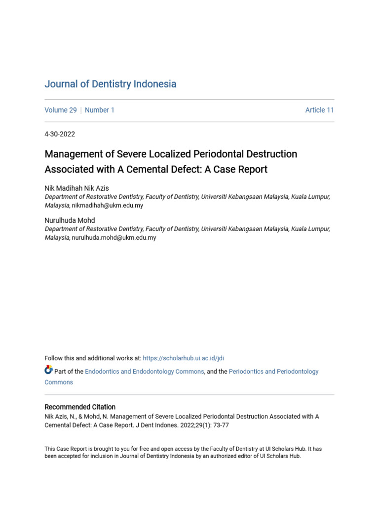 Wa0009. | PDF | Periodontology | Human Tooth