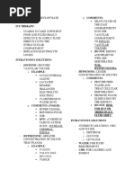 D5imb Iv | PDF | Dehydration | Electrolyte