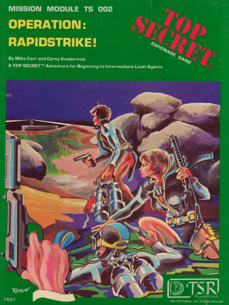 TSR 7601 - Top Secret - TS002 - Rapidstrike | PDF