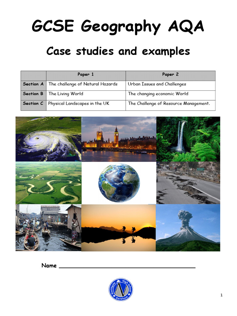 Case Studies AQA | PDF | Deforestation | Amazon Rainforest