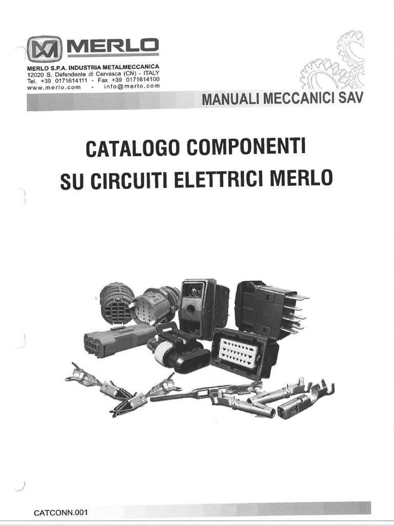 12 - Catalogo Componenti Su Circuiti Elettrici Merlo | PDF