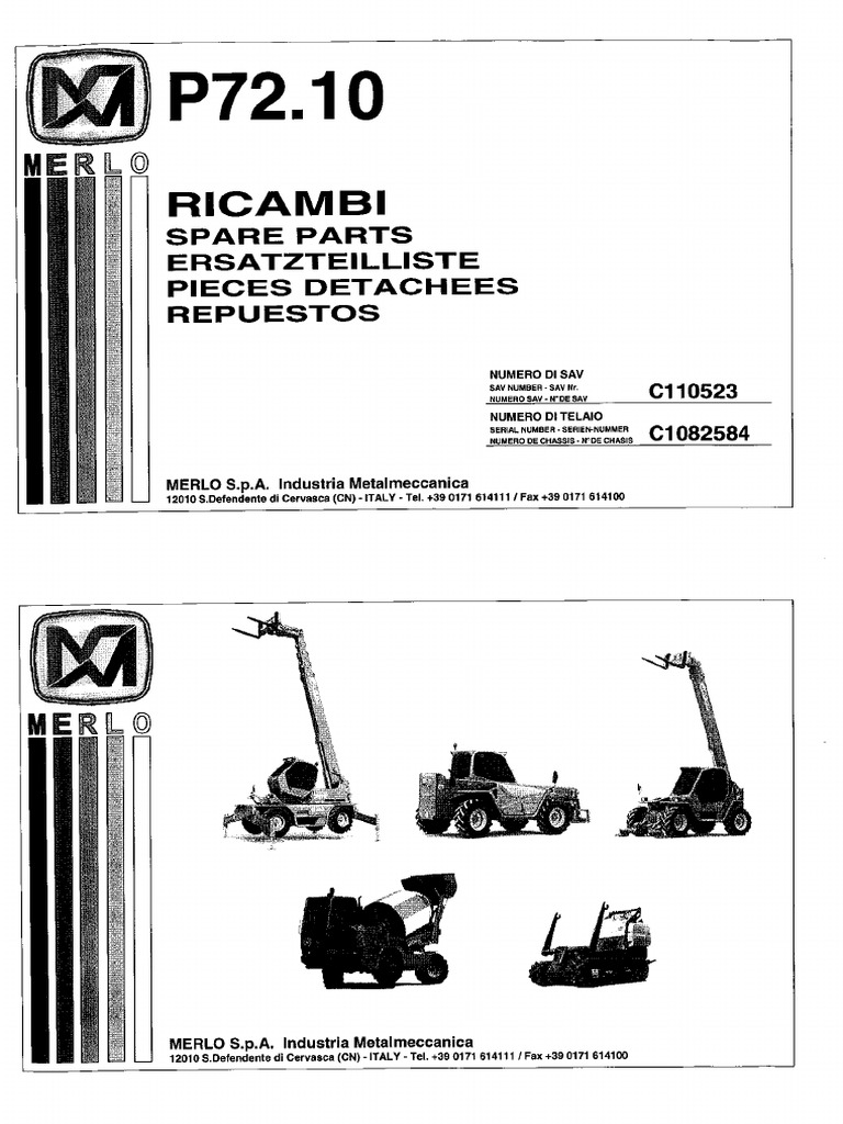 SP - Merlo P72.10 - It | PDF