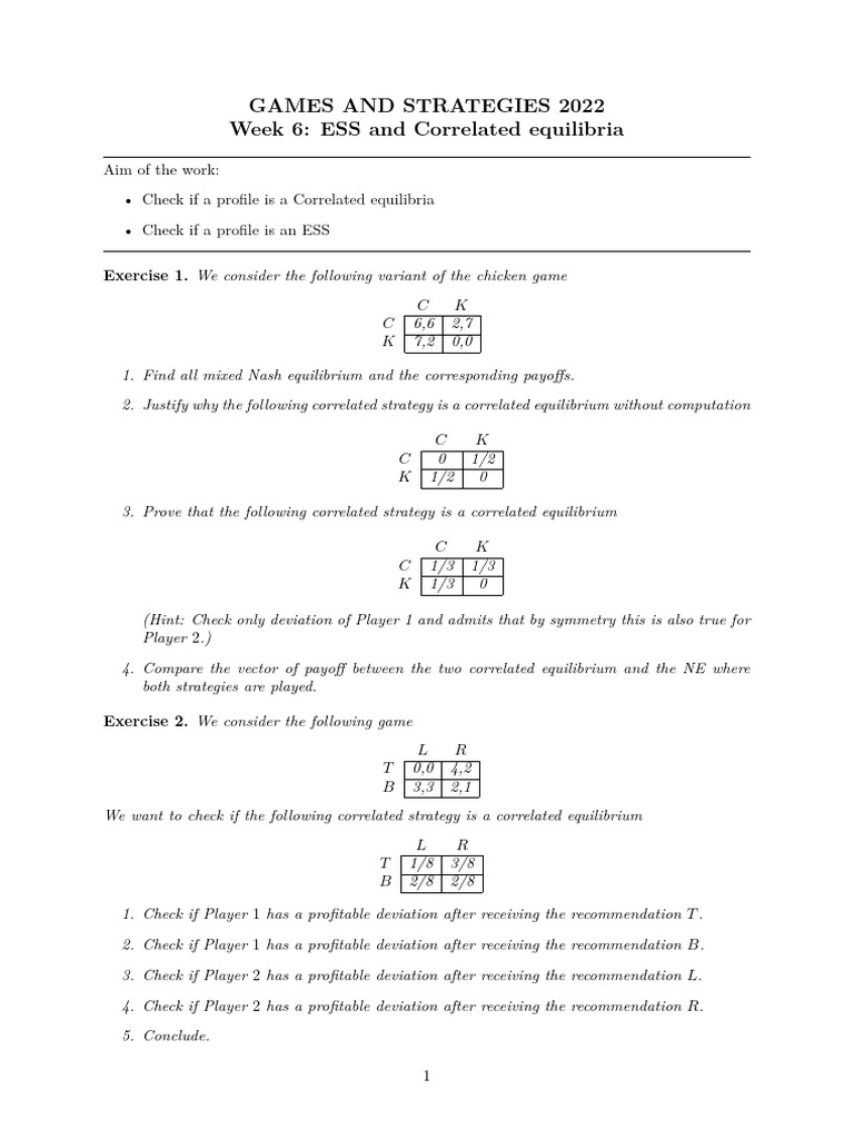 Exercises Week 6 (Text Only) | PDF | Quantitative Research | Economic ...