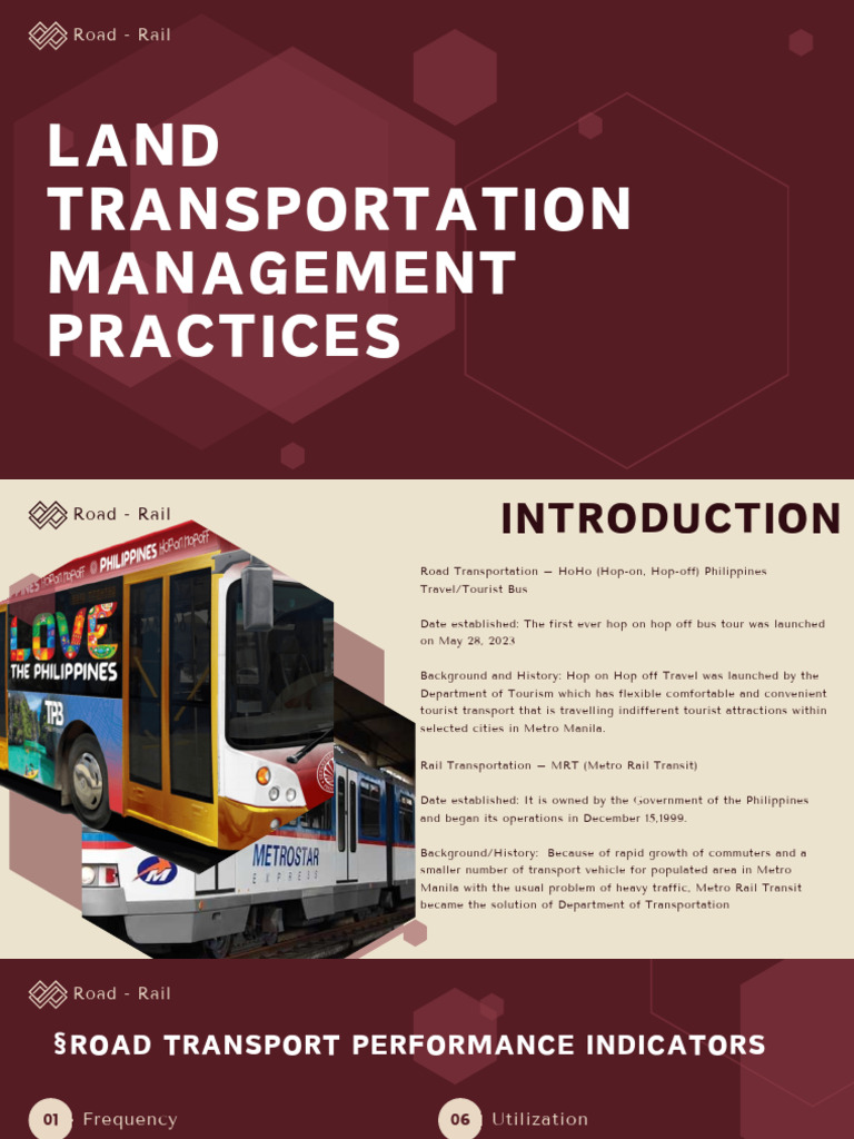 TP - Land Transportation | Download Free PDF | Transport | Rail Transport