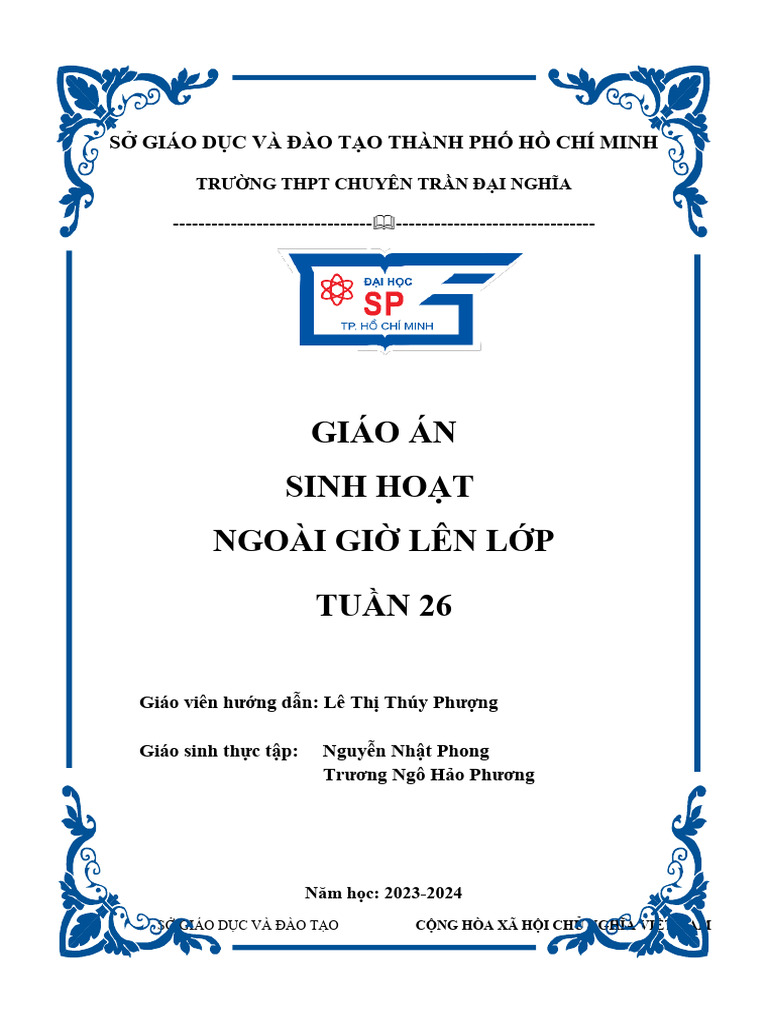 NGLL TUẦN 26 | PDF