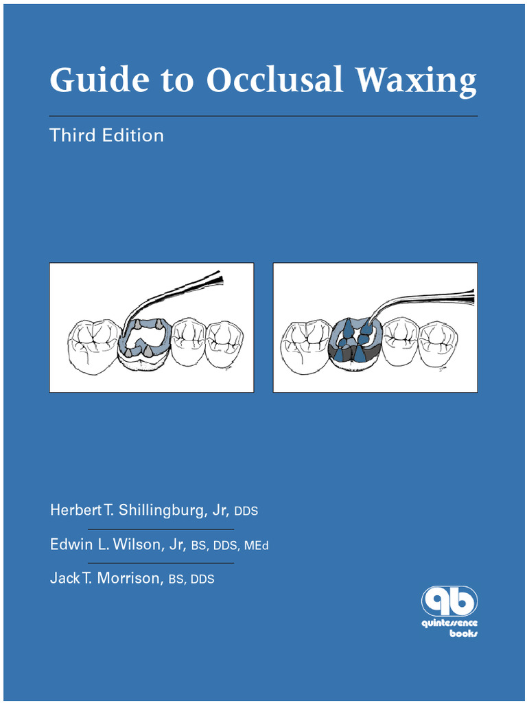 Occlusal Waxing Techniques Guide | PDF | Dental Anatomy | Tooth